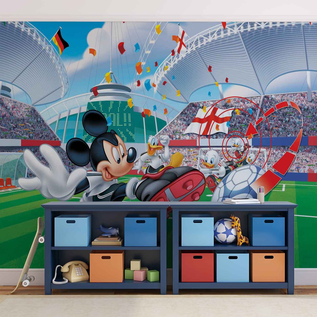 Disney Mickey Mouse Wall Paper Mural | Buy at EuroPosters