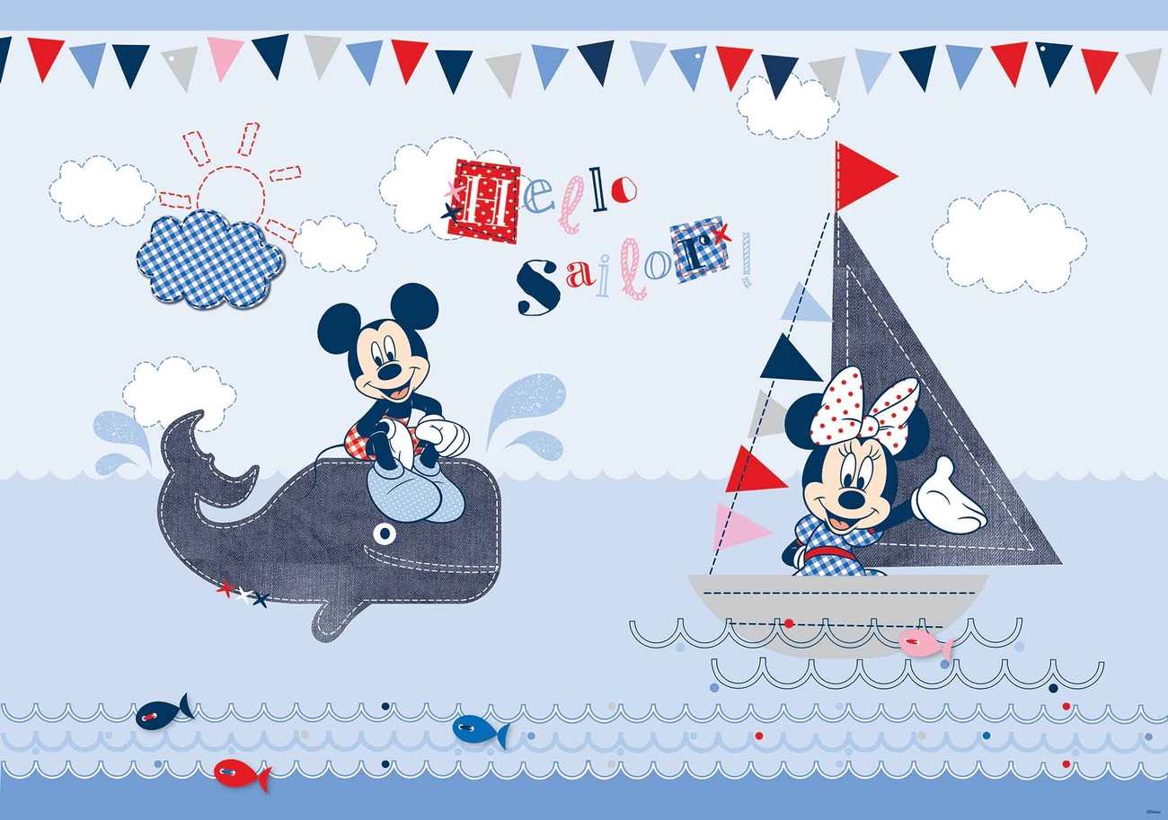 Disney Mickey Mouse Wall Paper Mural | Buy at EuroPosters