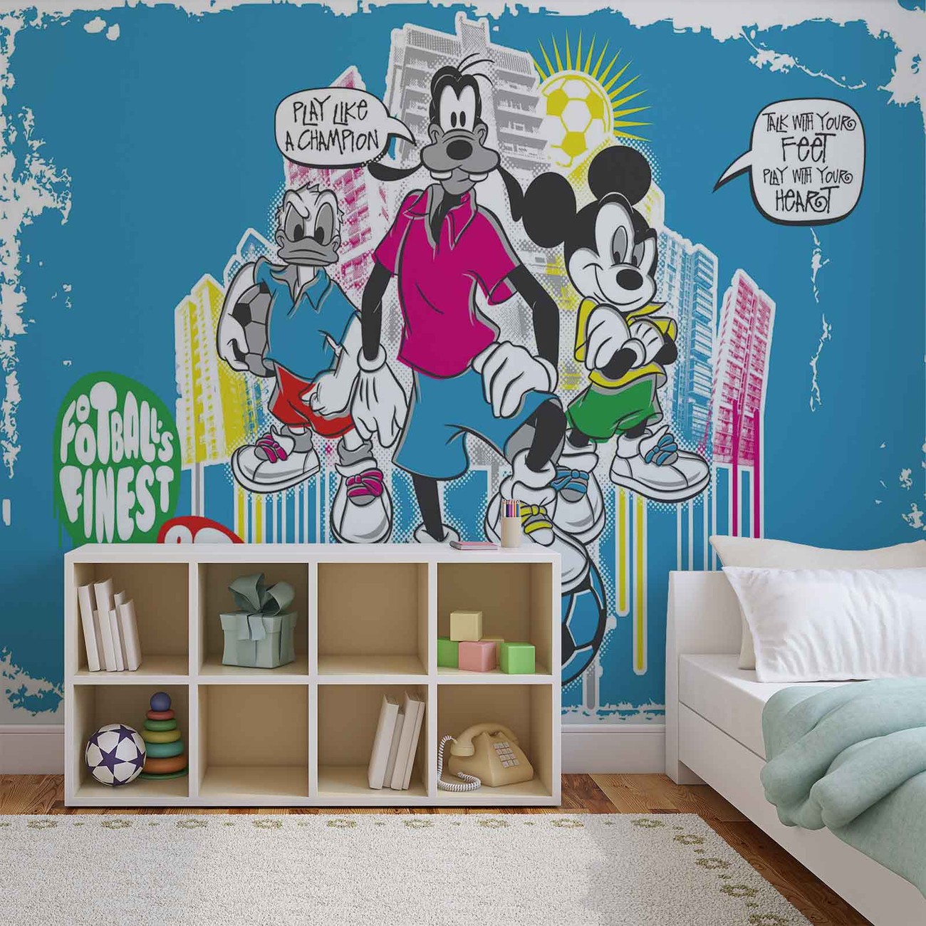 Disney Mickey Mouse Wall Paper Mural | Buy at EuroPosters