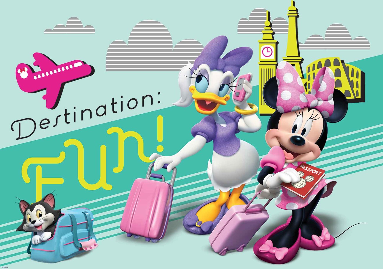 Disney Minnie Mouse Wall Paper Mural | Buy at EuroPosters