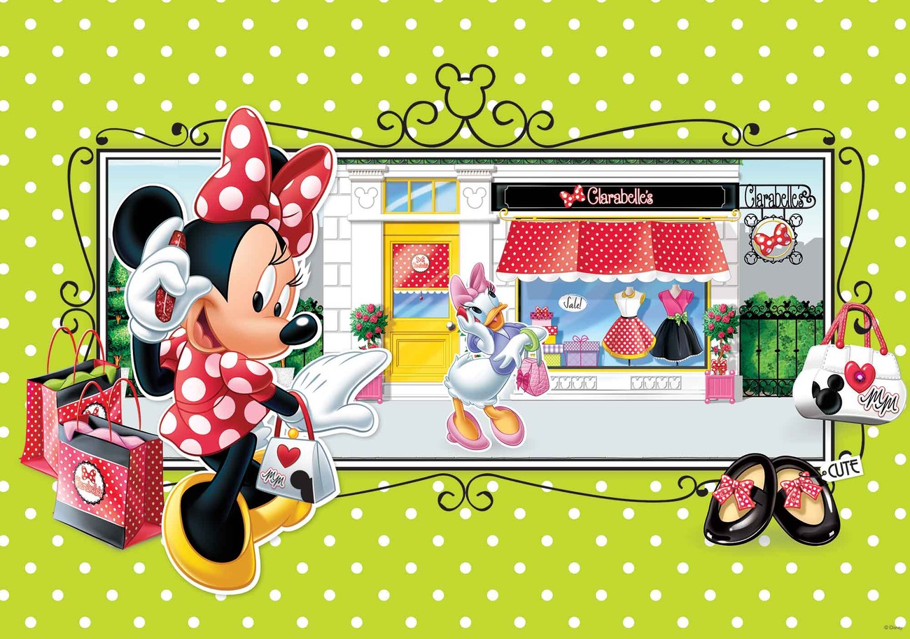 Disney Minnie Mouse Wall Paper Mural | Buy at EuroPosters