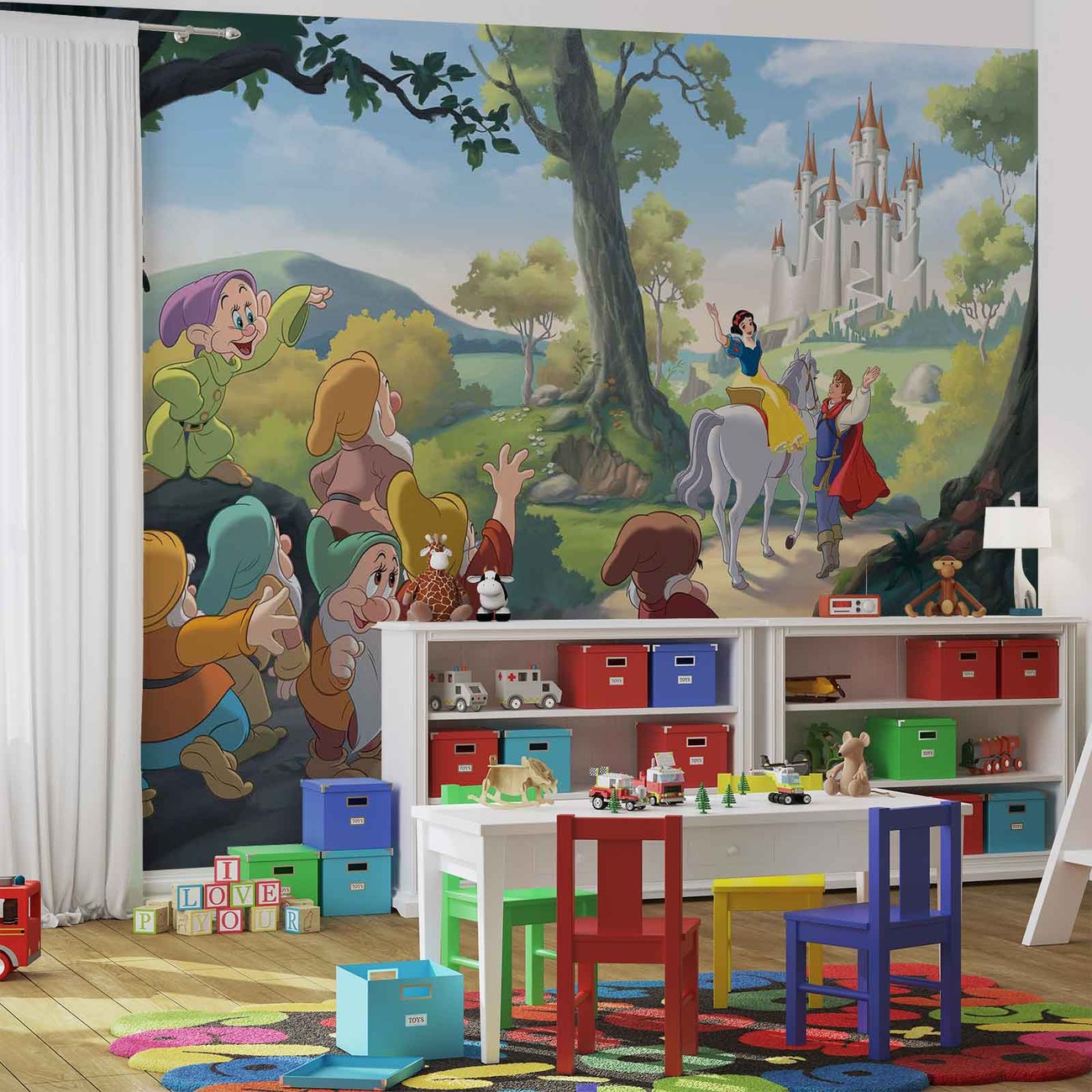 Disney Princesses Snow White Wall Paper Mural | Buy at EuroPosters