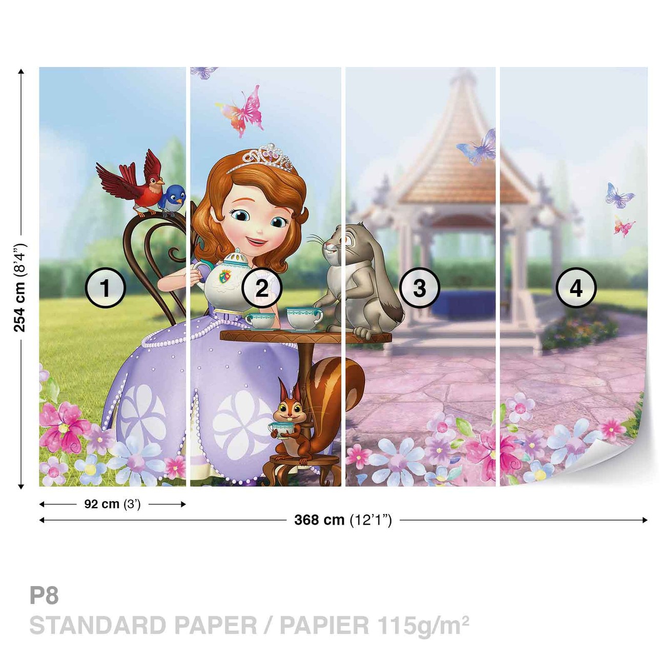 Disney Sofia First Wall Paper Mural | Buy at EuroPosters