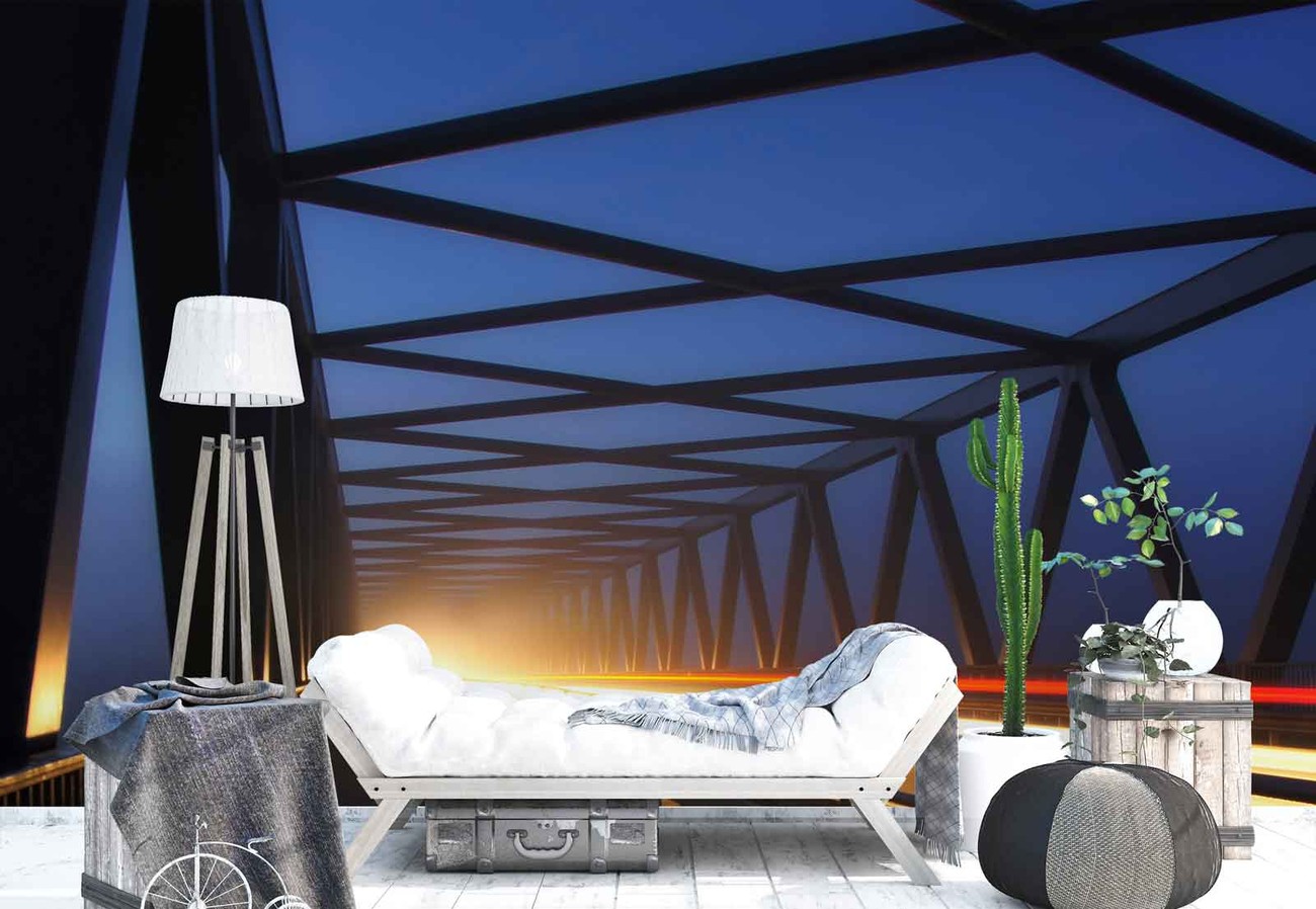 Early Morning Traffic Wall Paper Mural | Buy at EuroPosters