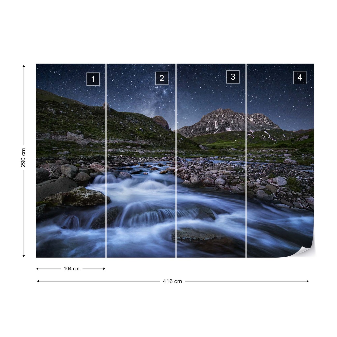 Elements Of Nature Wall Paper Mural | Buy at EuroPosters