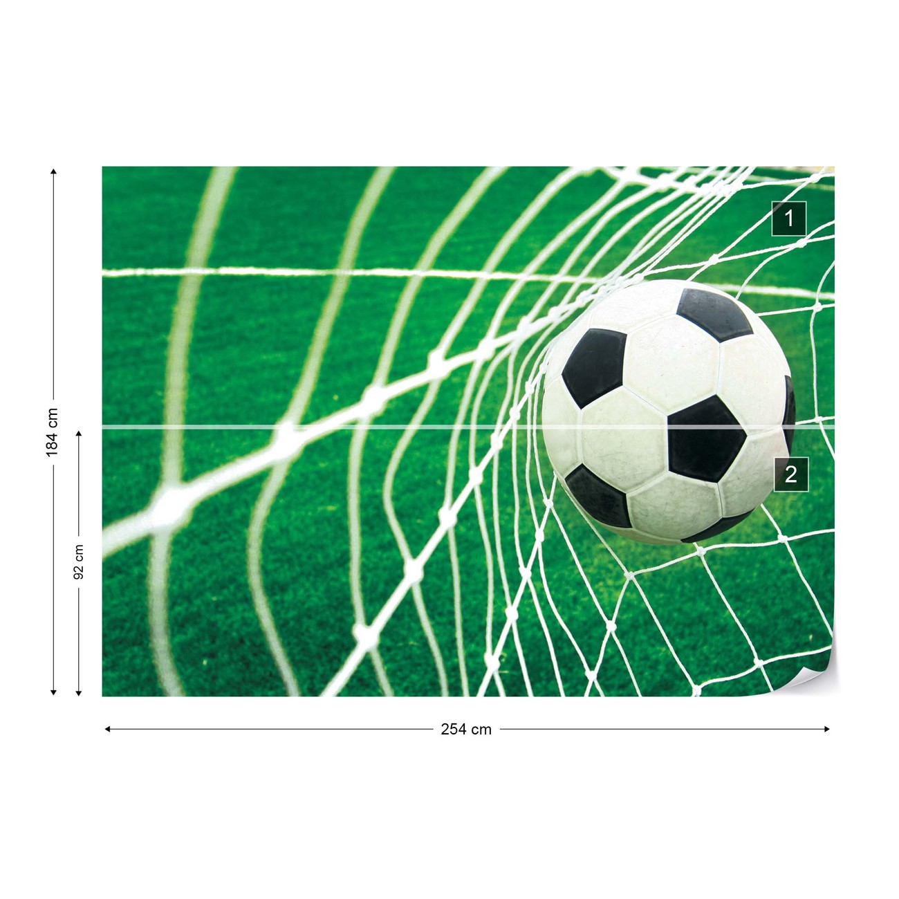 Football Wall Paper Mural | Buy at EuroPosters