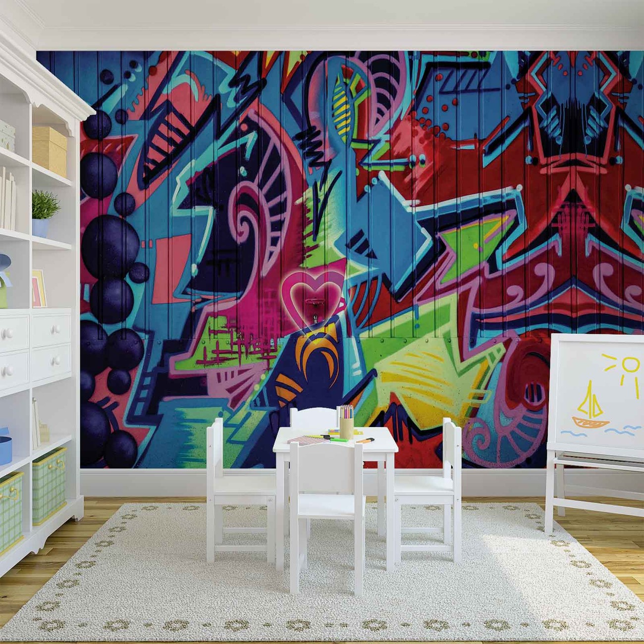 Graffiti Street Art Wall Paper Mural | Buy at EuroPosters