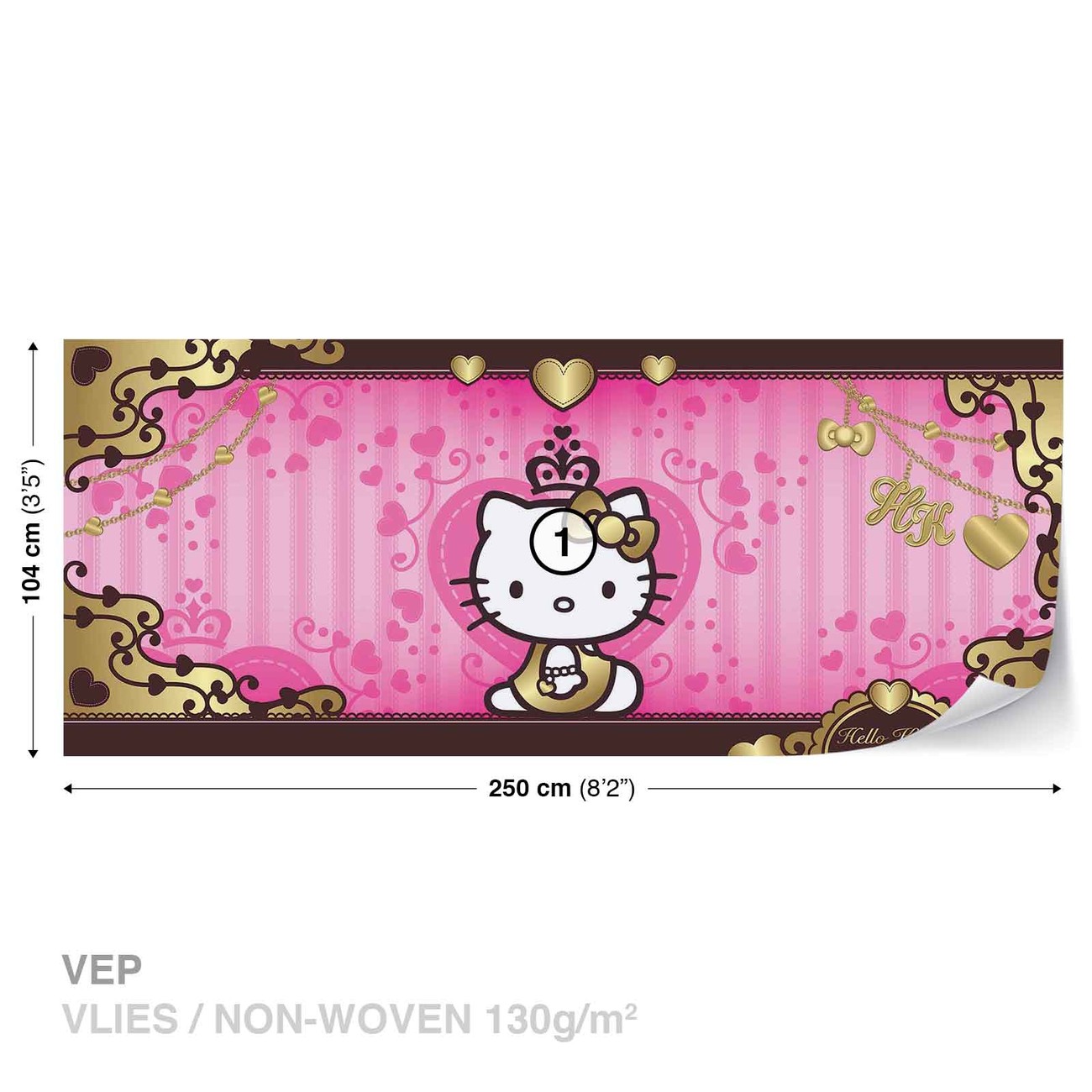 Hello Kitty Wall Paper Mural | Buy at EuroPosters