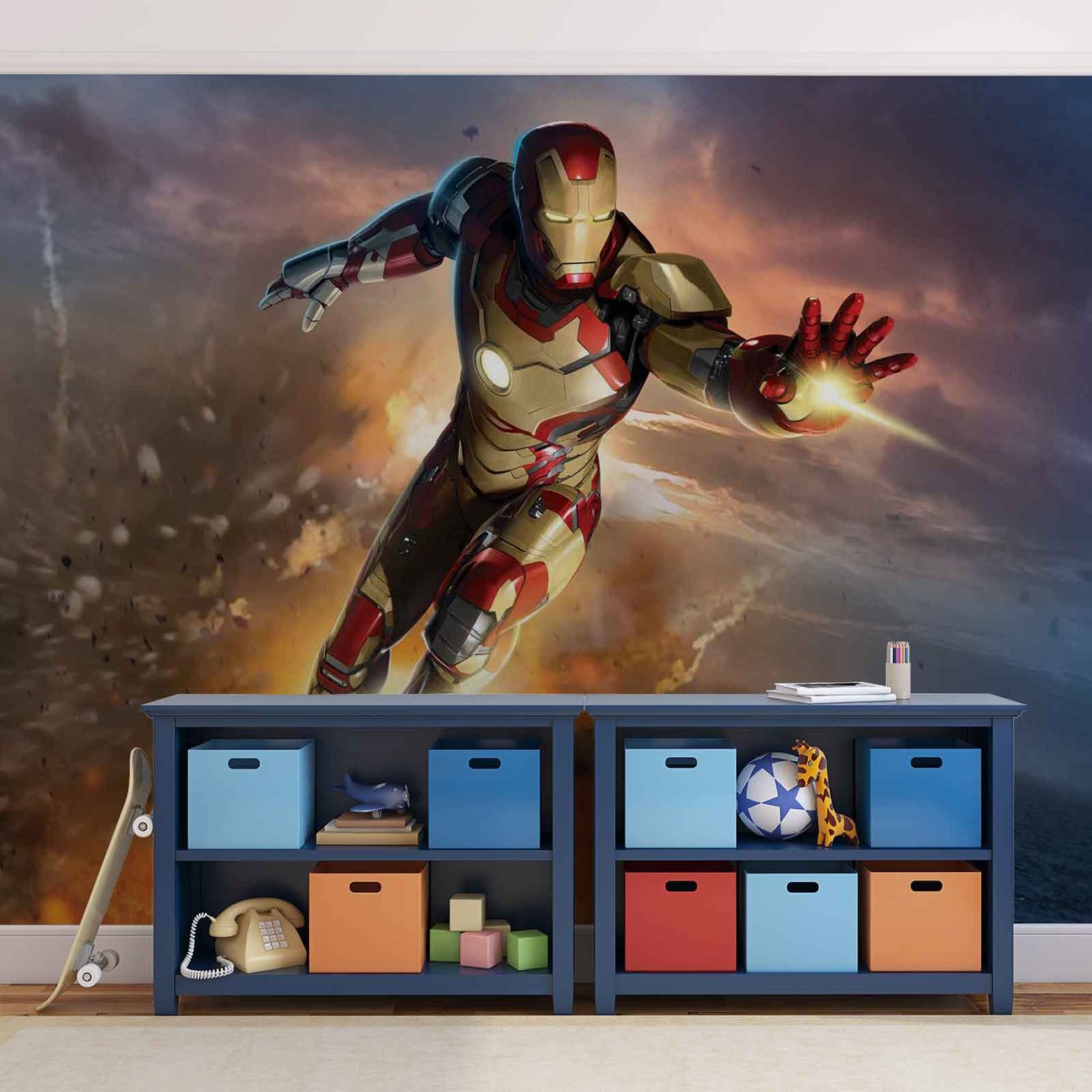 Iron Man Marvel Avengers Wall Paper Mural | Buy at EuroPosters