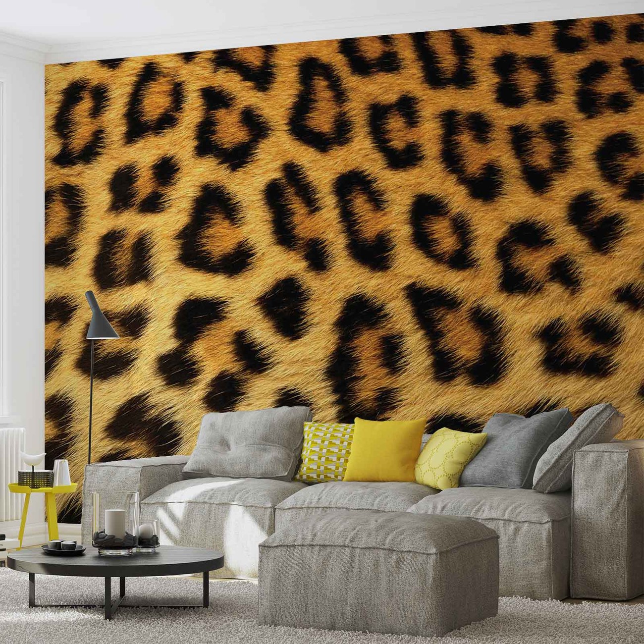 Leopard Wall Paper Mural | Buy at EuroPosters