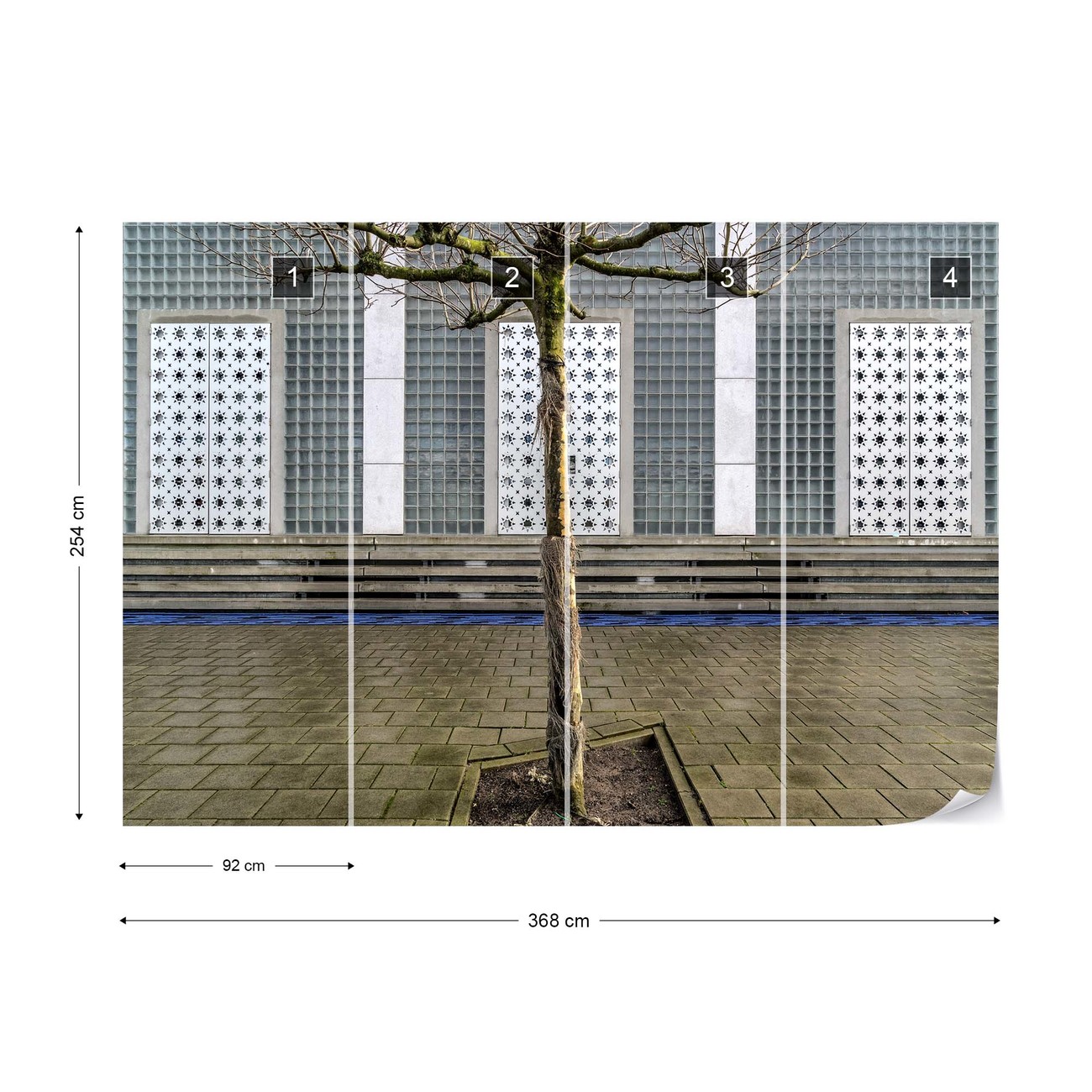 Little Tree Scape Wall Paper Mural | Buy at EuroPosters