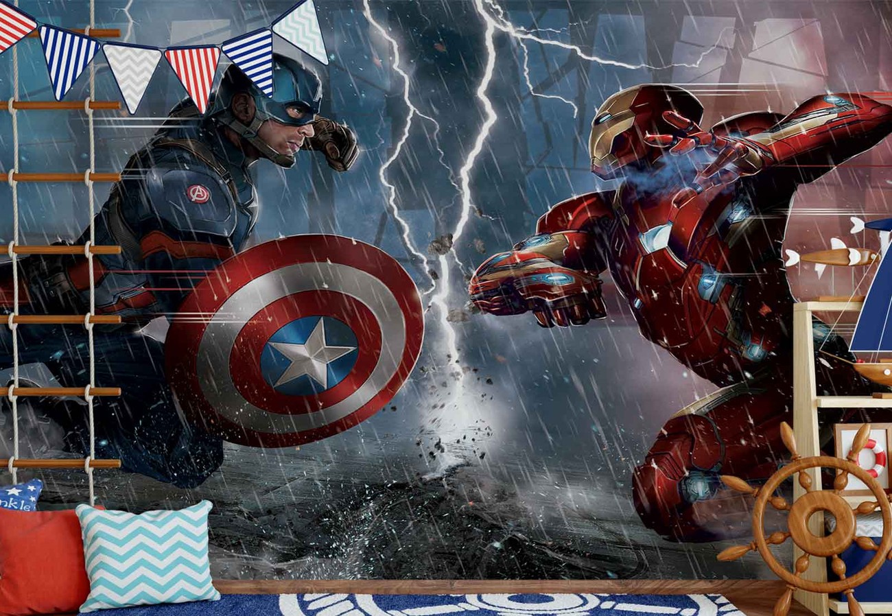 Marvel Avengers (10904) Wall Paper Mural | Buy at EuroPosters