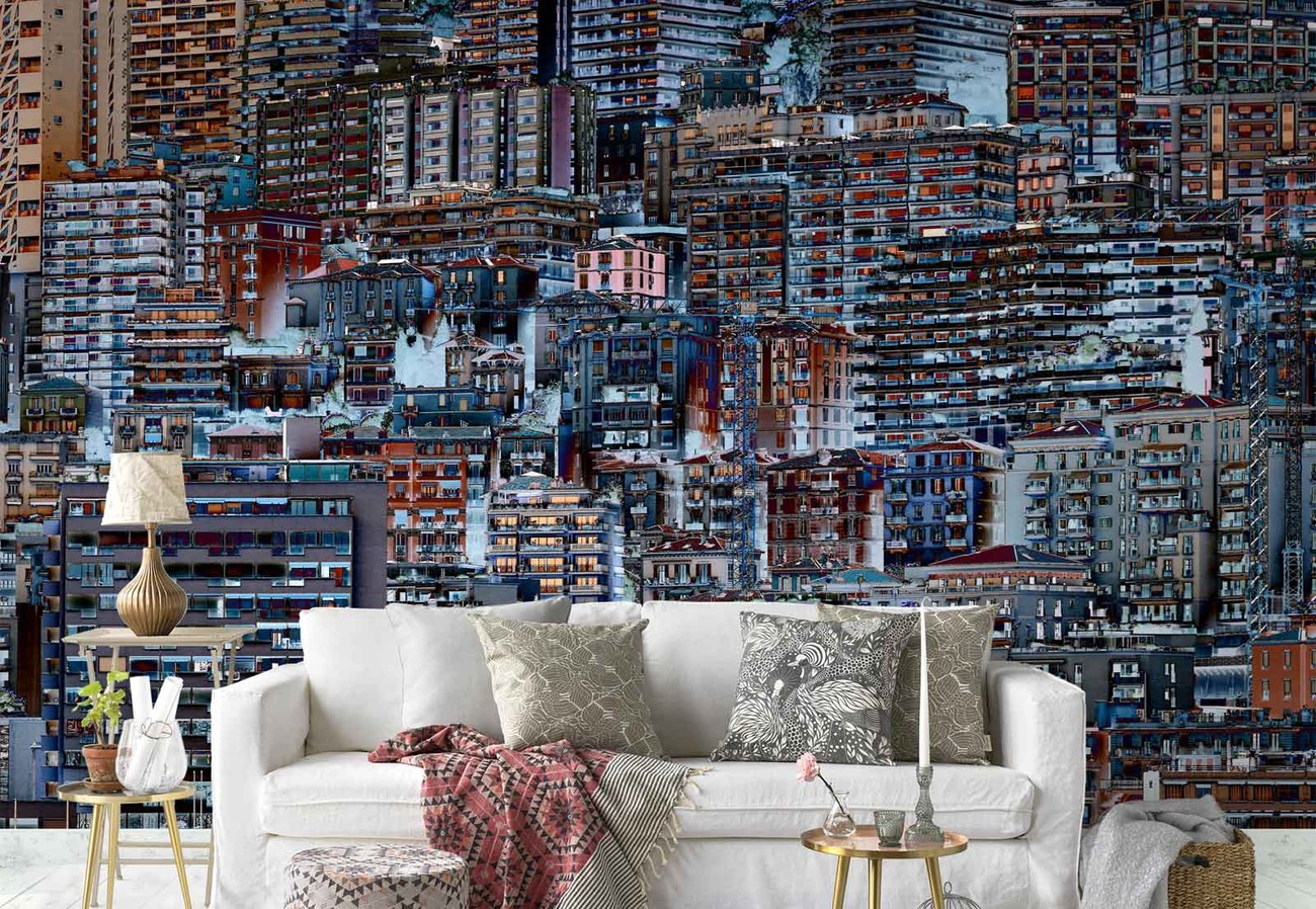 Metropolis Wall Paper Mural | Buy at EuroPosters