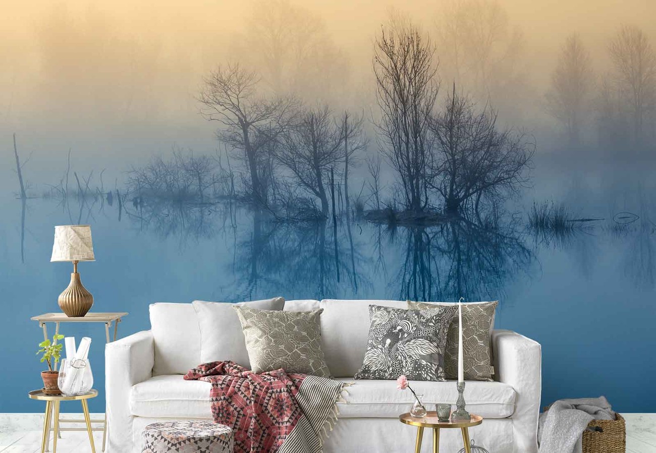 Morning Reflection Wall Paper Mural | Buy at EuroPosters