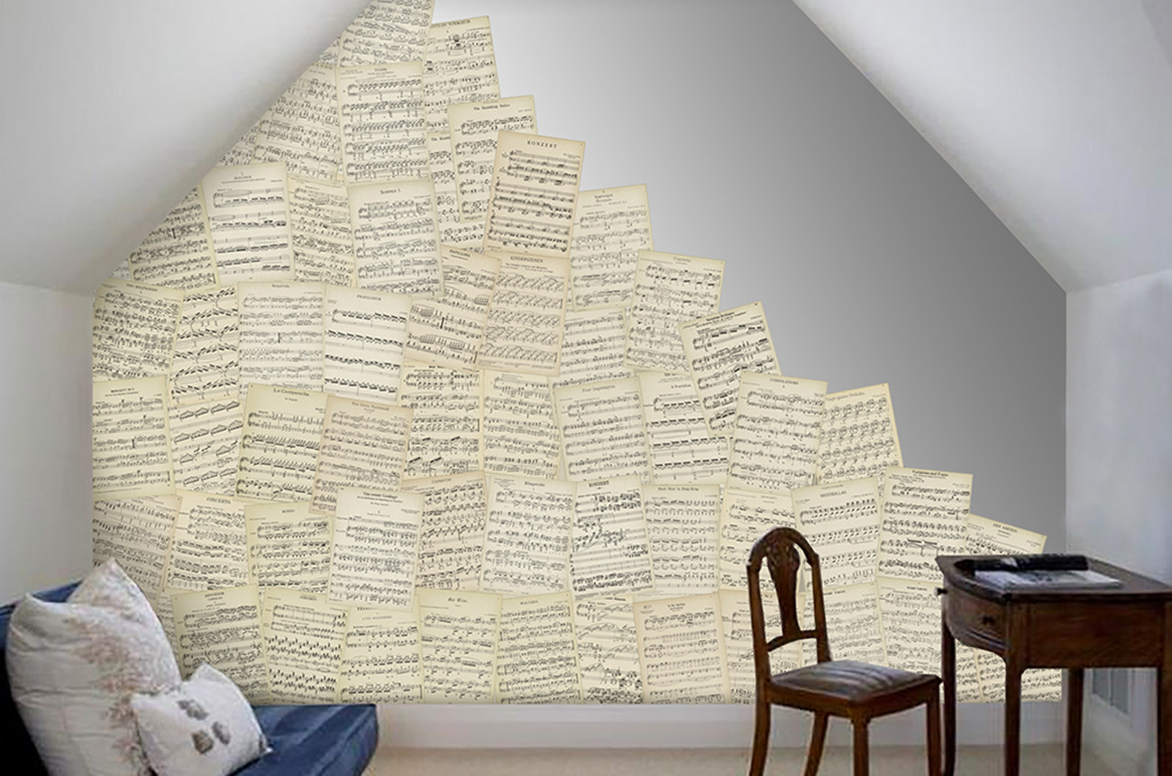 Music - Music Notes Wall Mural | Buy online at Europosters