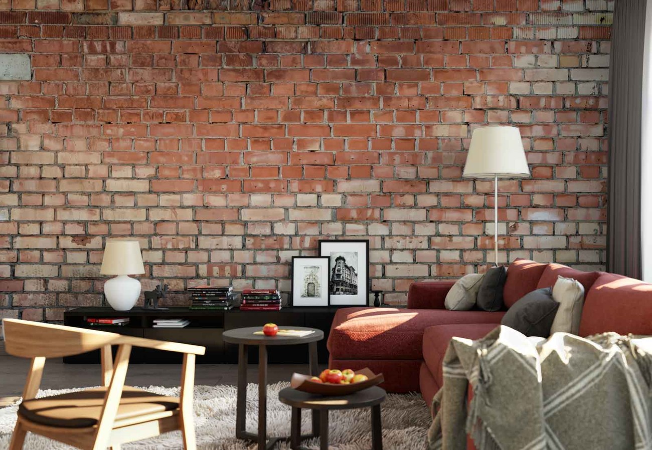 Old Brick Wall Paper Mural | Buy at EuroPosters