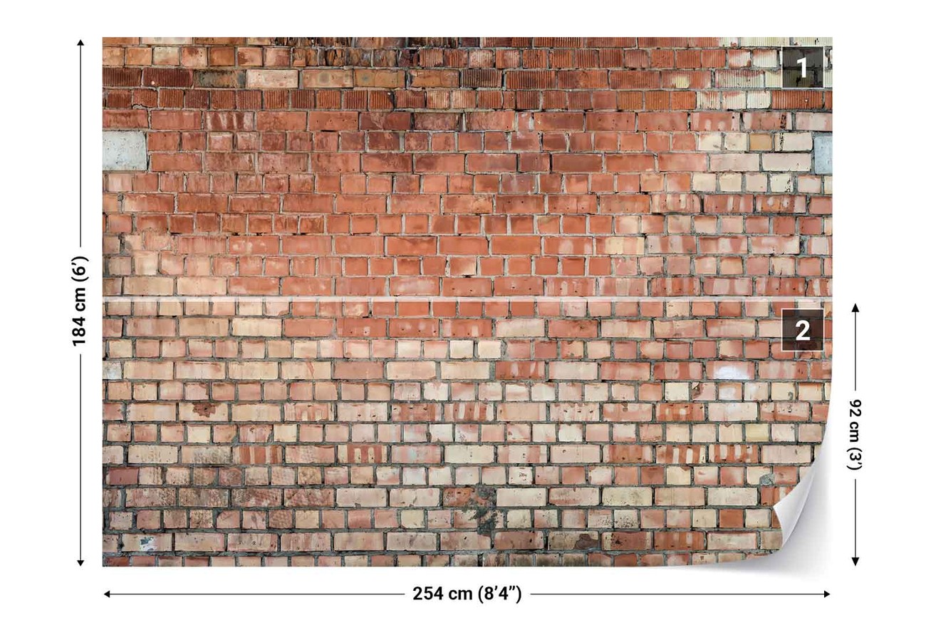 Old Brick Wall Paper Mural | Buy at EuroPosters