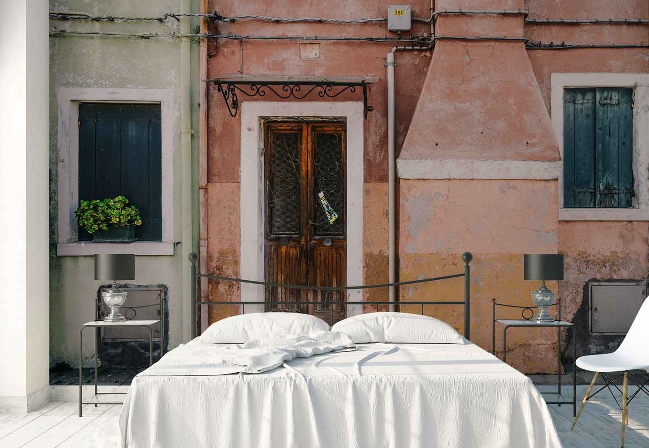 Pastel Street Wall Paper Mural | Buy at EuroPosters