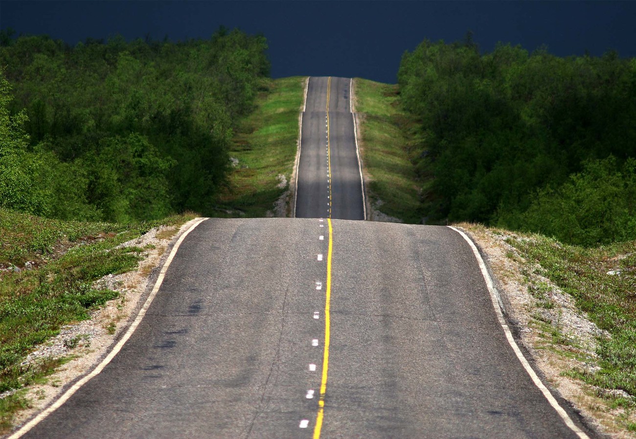 Road Up, Down, Up Wall Paper Mural | Buy at EuroPosters