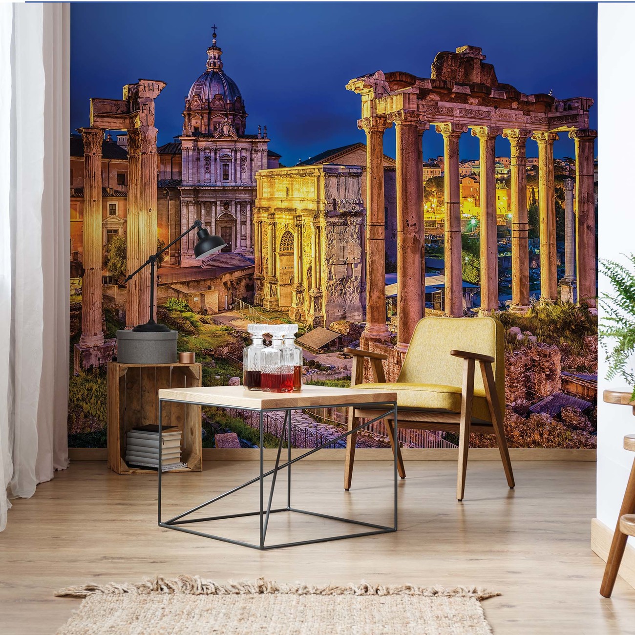 Roman Forum Rome Ancient Ruins Wall Paper Mural | Buy at EuroPosters