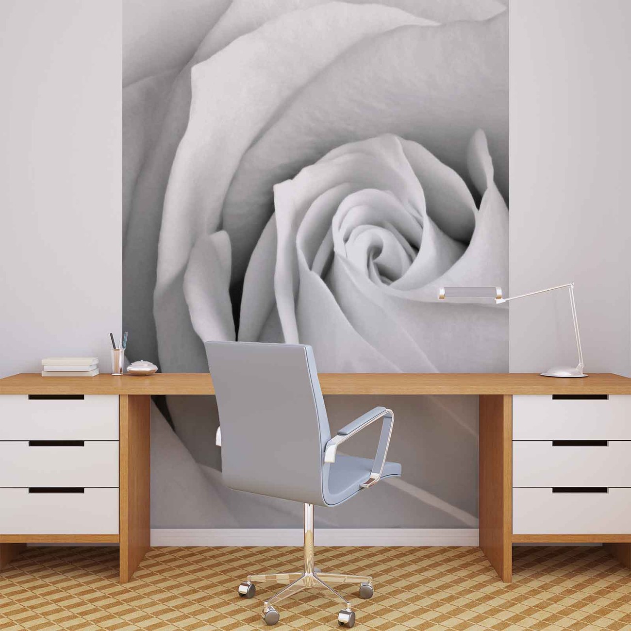 Rose Flower Wall Paper Mural | Buy at EuroPosters