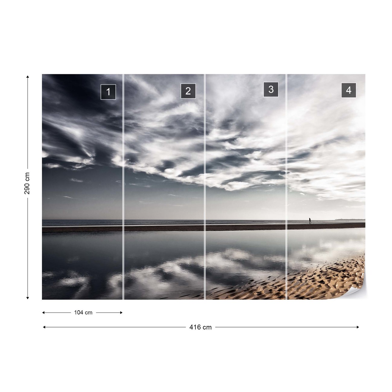 Solitaire Wall Paper Mural | Buy at EuroPosters