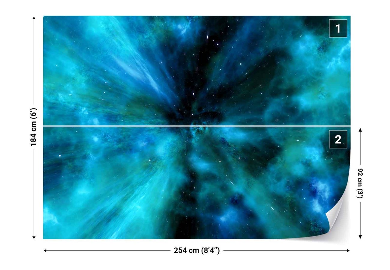 Space Warp Wall Paper Mural | Buy at EuroPosters