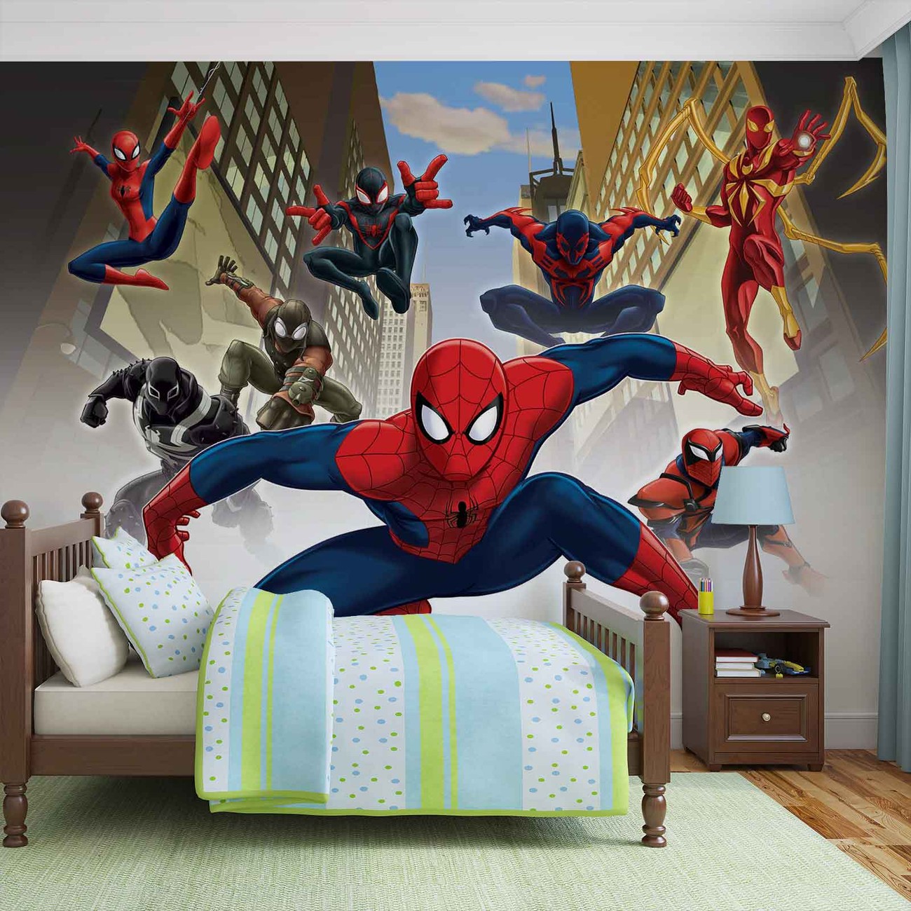 Spiderman Marvel Wall Paper Mural | Buy at EuroPosters
