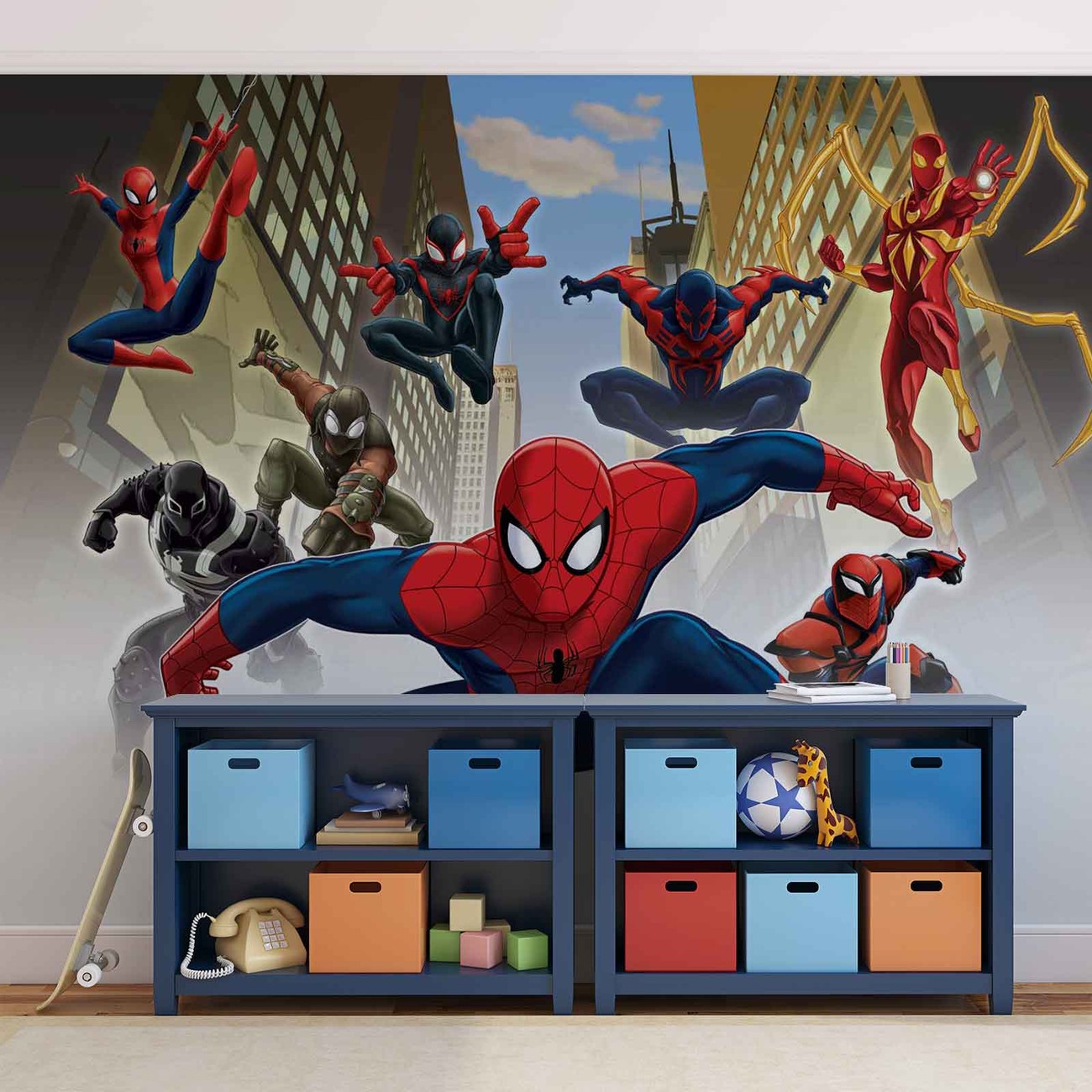 Spiderman Marvel Wall Paper Mural | Buy at EuroPosters