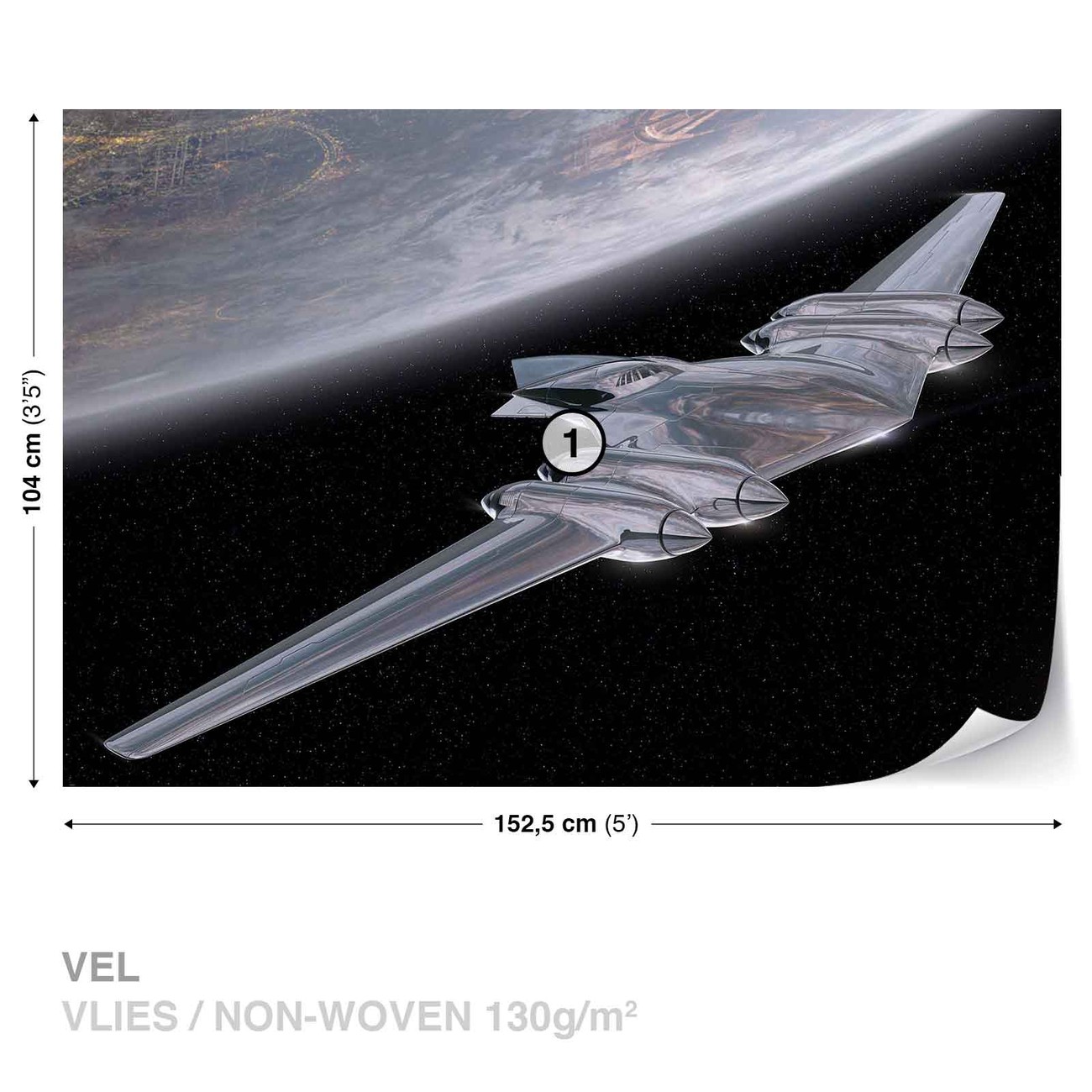 Star Wars J-type Diplomatic Barge Wall Paper Mural | Buy at EuroPosters