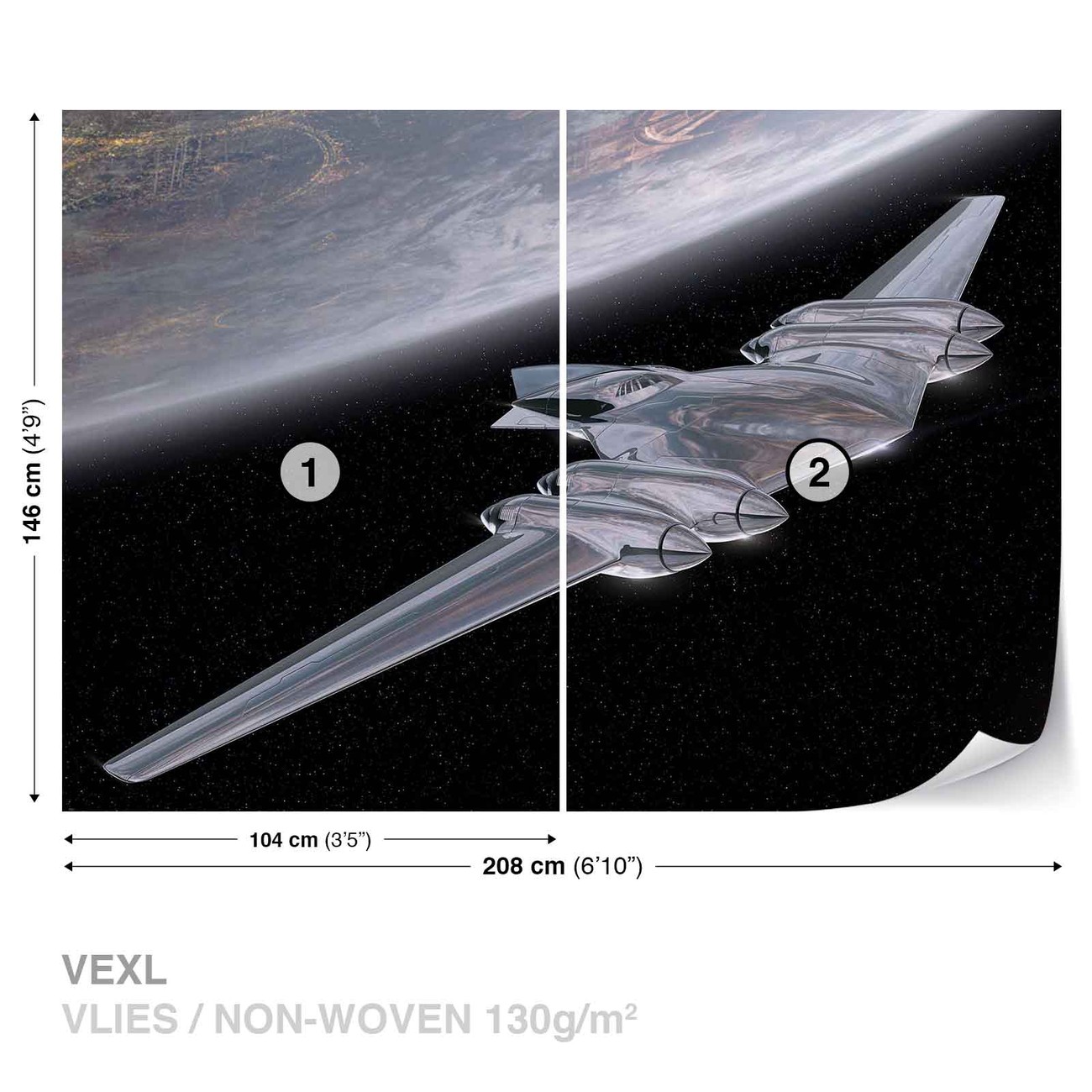 Star Wars J-type Diplomatic Barge Wall Paper Mural | Buy at EuroPosters