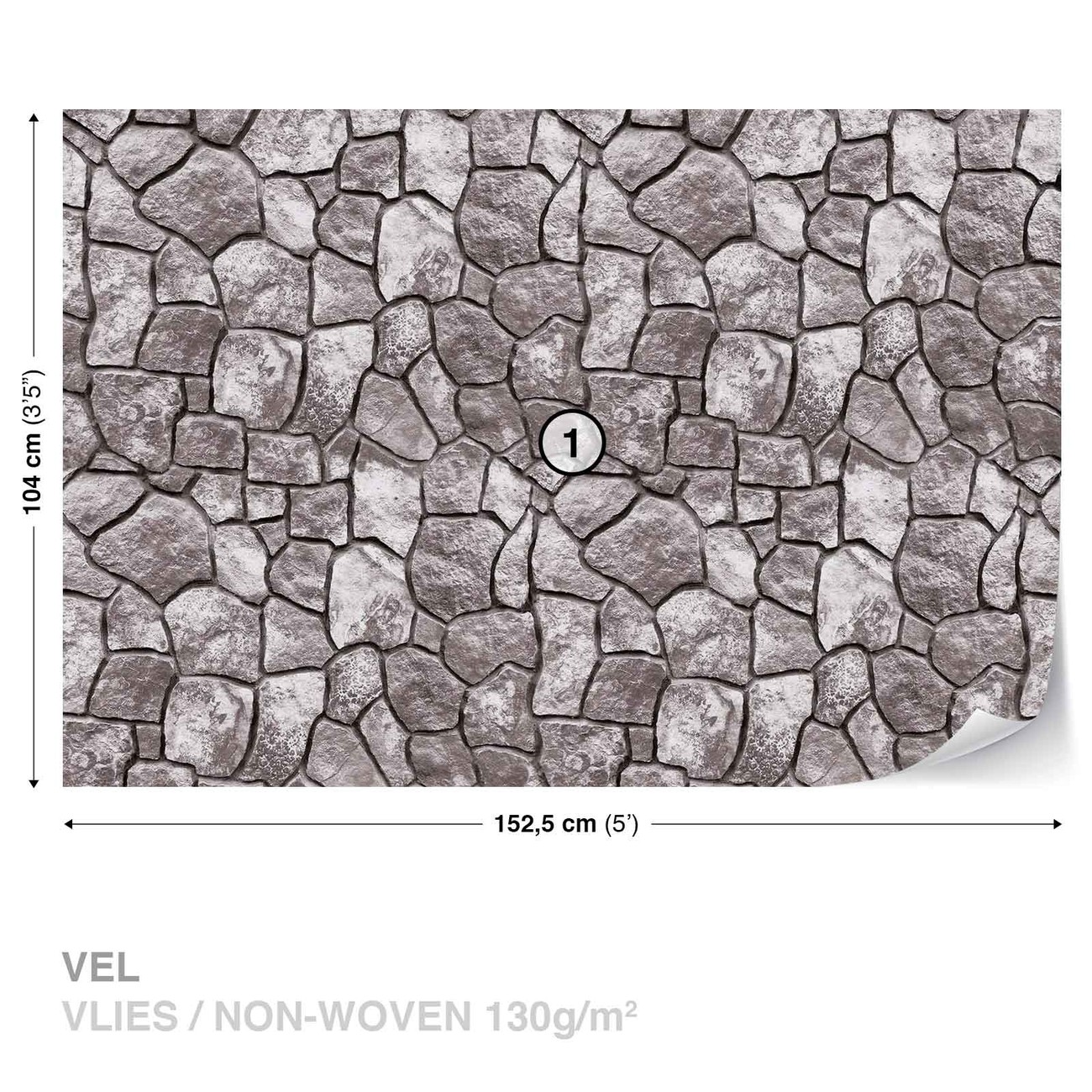 Stone Wall Wall Paper Mural | Buy at EuroPosters