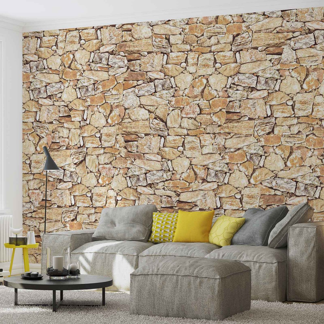 Stone Wall Wall Paper Mural | Buy at EuroPosters