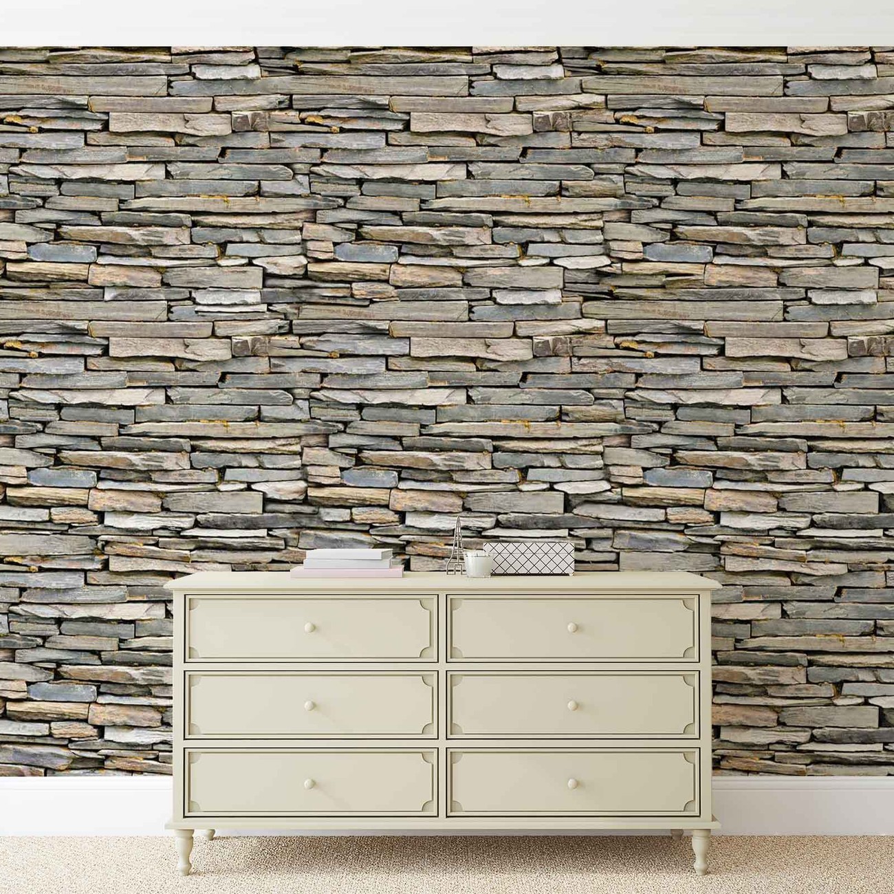 Stone Wall Wall Paper Mural | Buy at EuroPosters