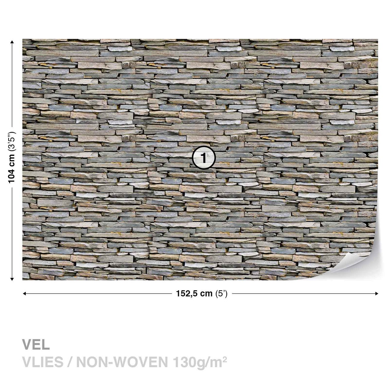 Stone Wall Wall Paper Mural | Buy at EuroPosters