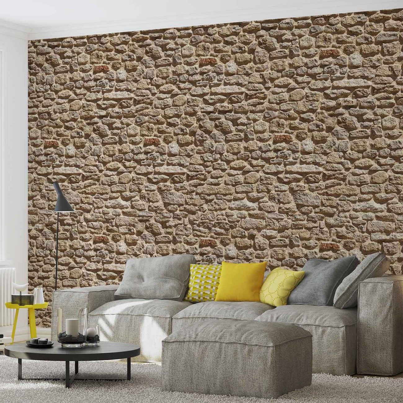 Stone Wall Wall Paper Mural | Buy at EuroPosters