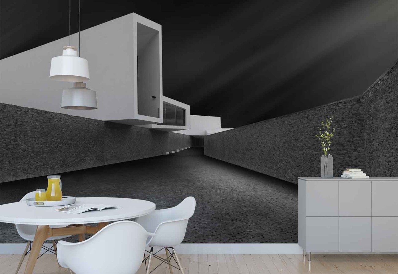 Straight Shapes Wall Paper Mural | Buy at EuroPosters