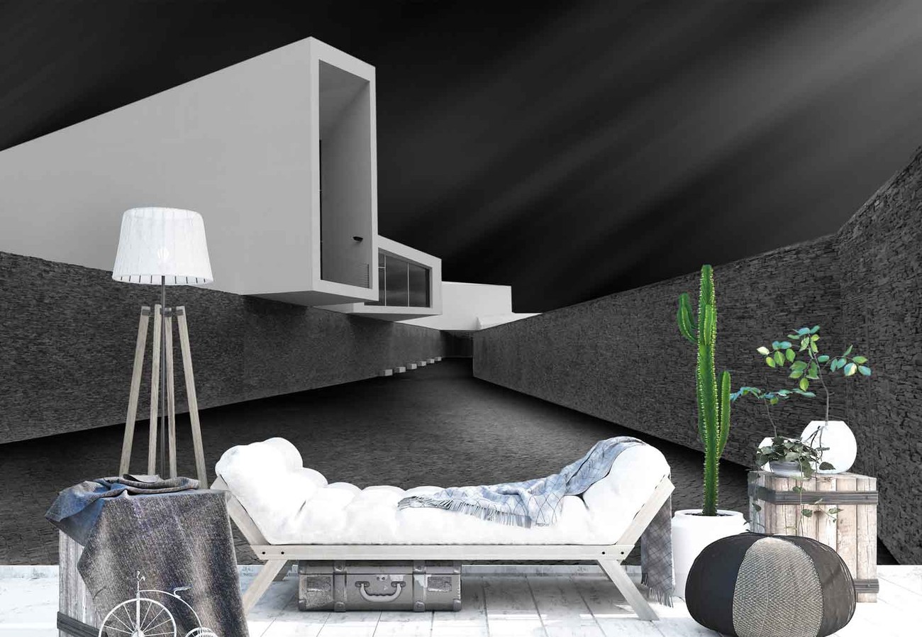 Straight Shapes Wall Paper Mural | Buy at EuroPosters