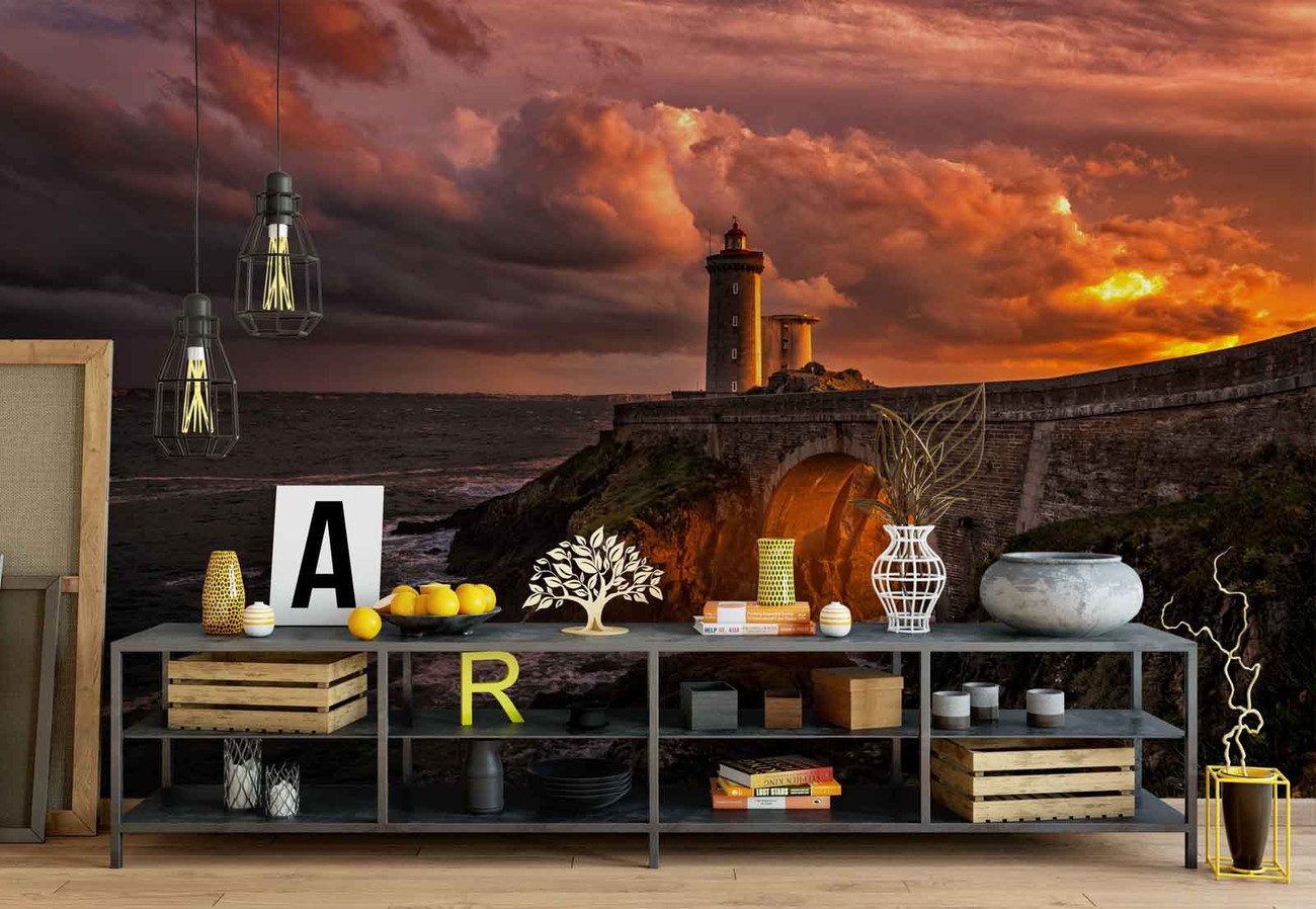 Sun Is Down Wall Paper Mural | Buy at EuroPosters