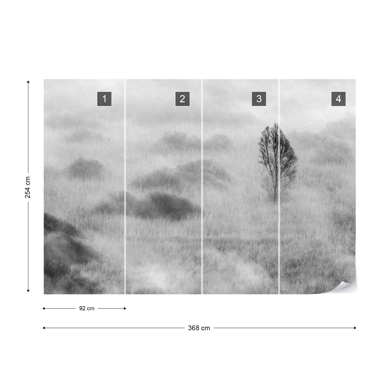 Swamp's Tree Wall Paper Mural | Buy at EuroPosters