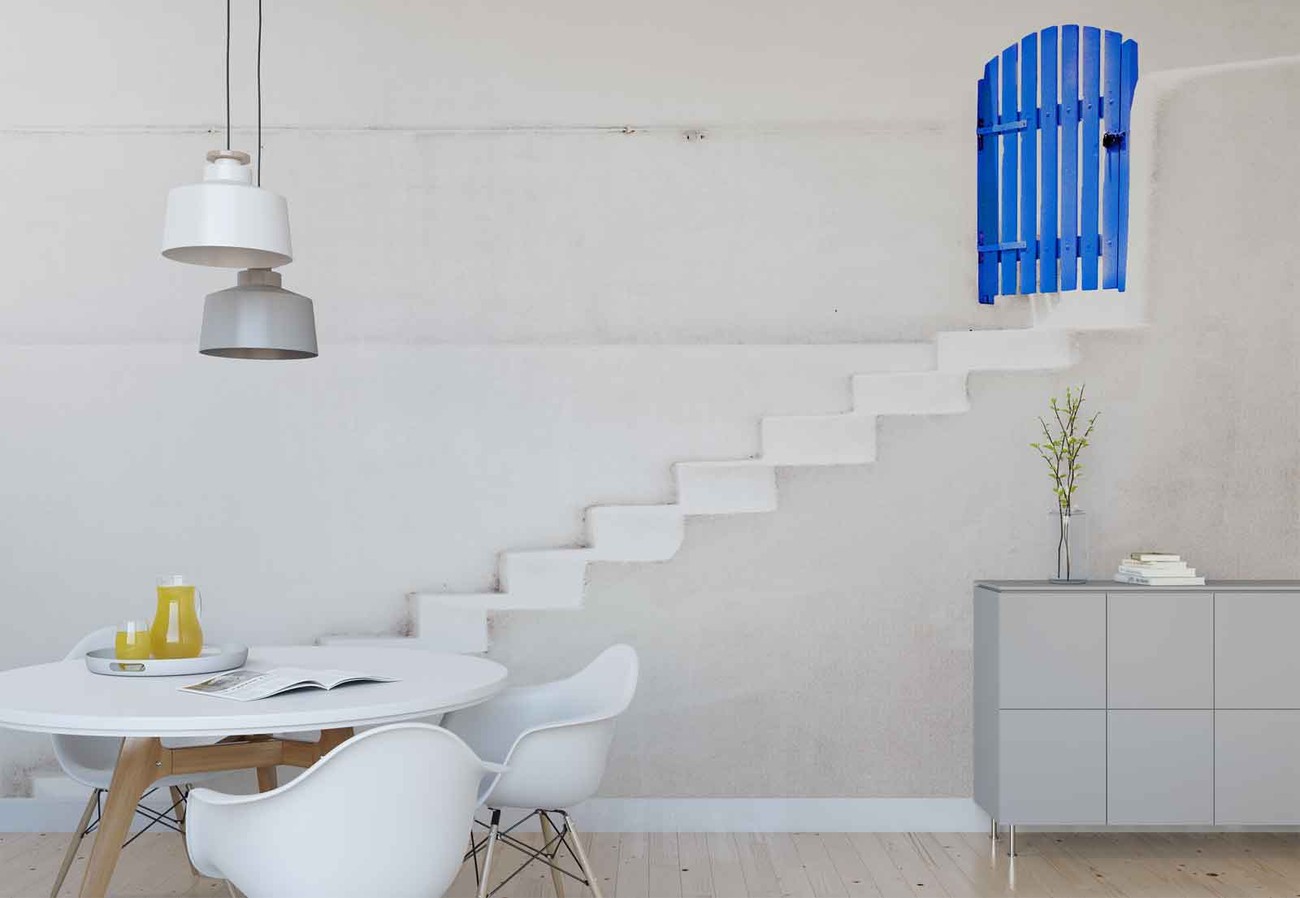 The Blue Gate Wall Paper Mural | Buy at EuroPosters