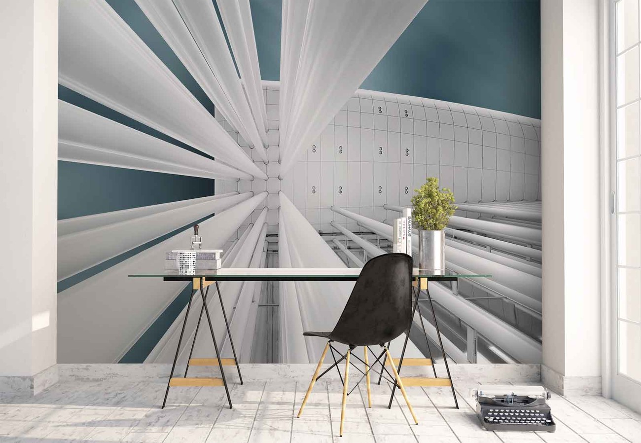 The Pillar Shed Wall Paper Mural | Buy at EuroPosters