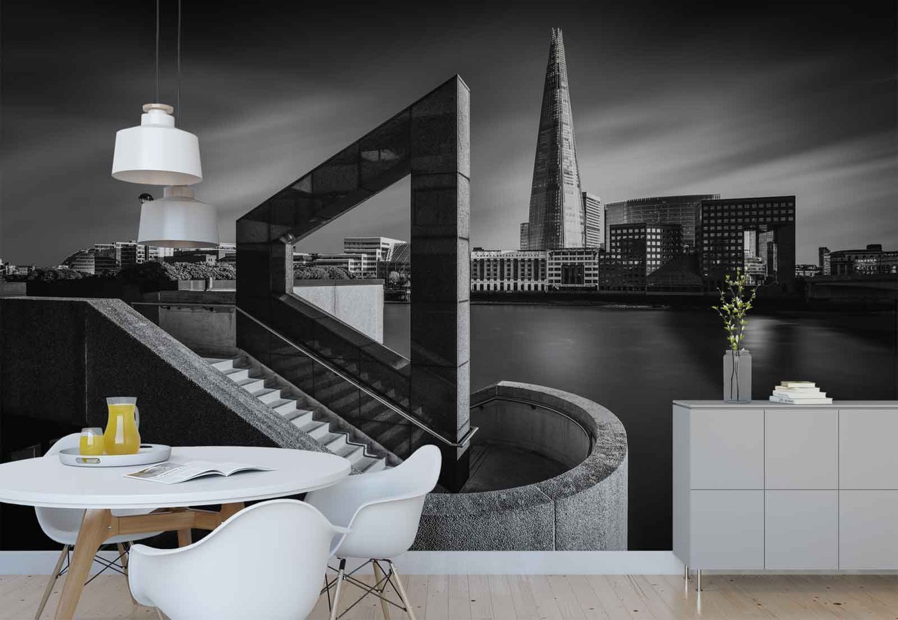 The Shard In Geometry Wall Paper Mural | Buy at EuroPosters