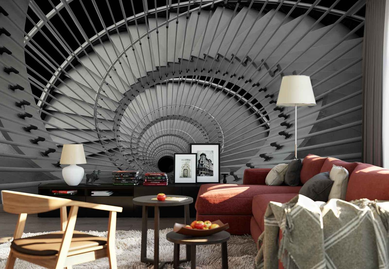 The Stair Eye Wall Paper Mural | Buy at EuroPosters