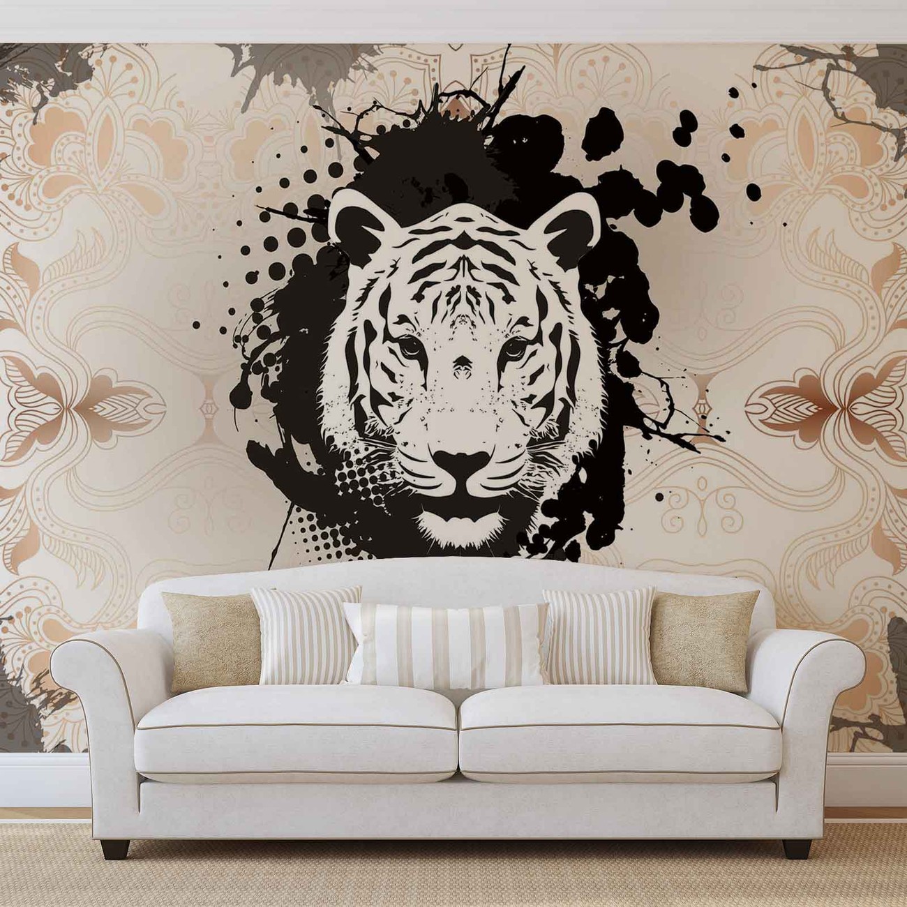 Tiger Wall Paper Mural | Buy at EuroPosters