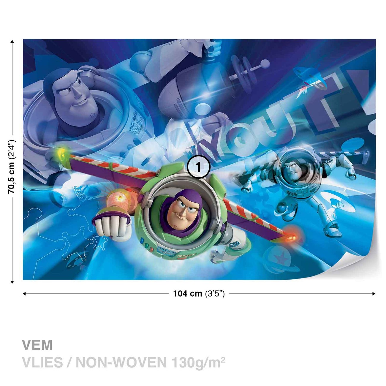 Toy Story Disney Wall Paper Mural | Buy at EuroPosters