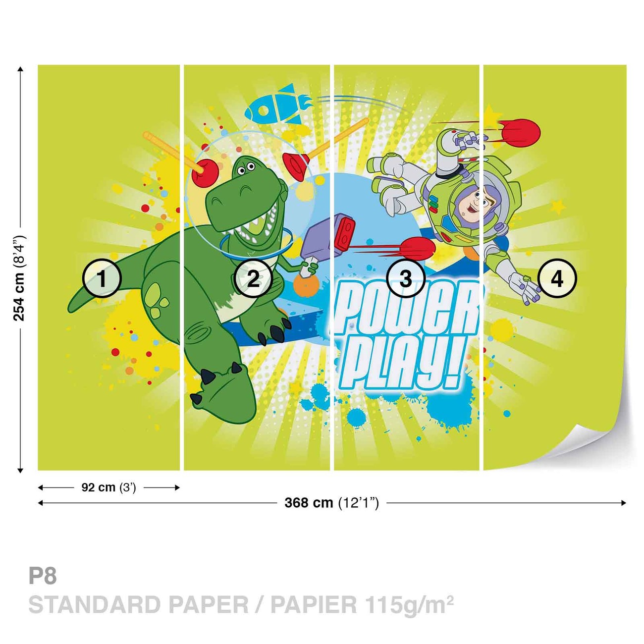 Toy Story Disney Wall Paper Mural | Buy at EuroPosters