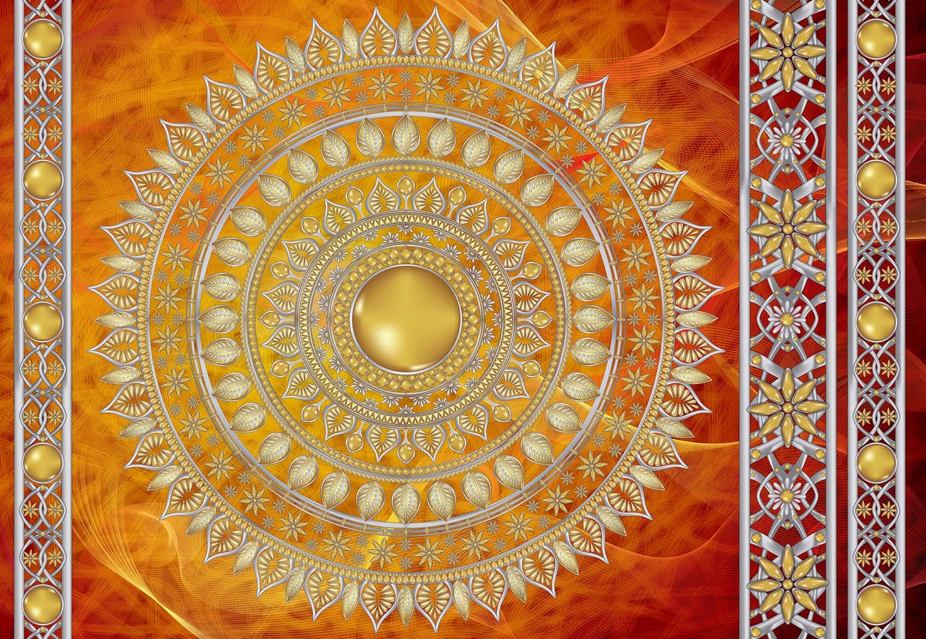 Tribal Pattern Wall Paper Mural | Buy at EuroPosters