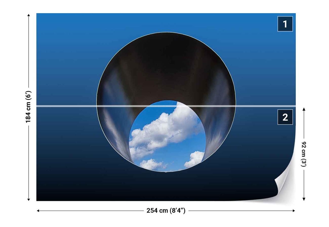 Tunnel Vision Wall Paper Mural | Buy at EuroPosters