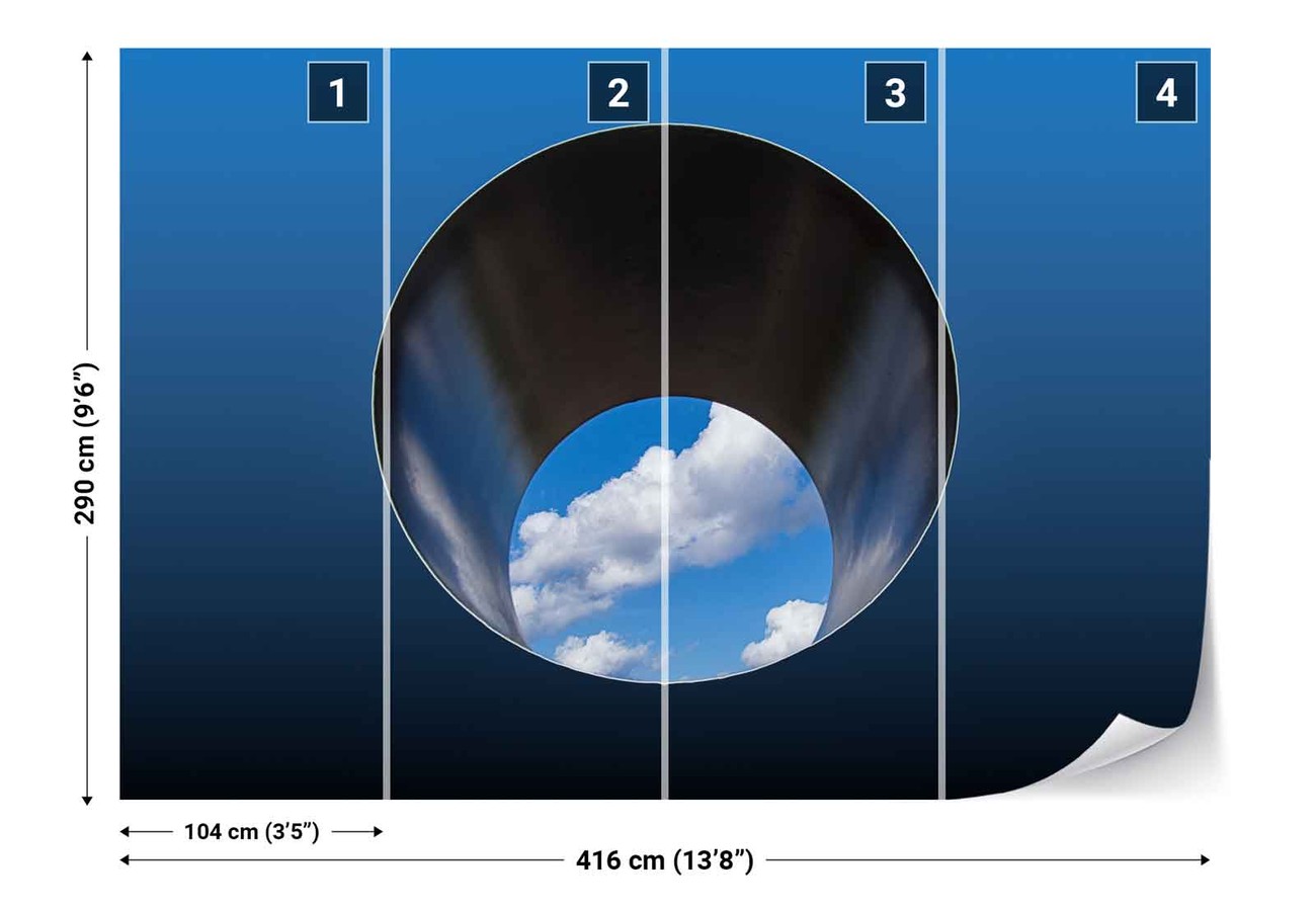 Tunnel Vision Wall Paper Mural | Buy at EuroPosters